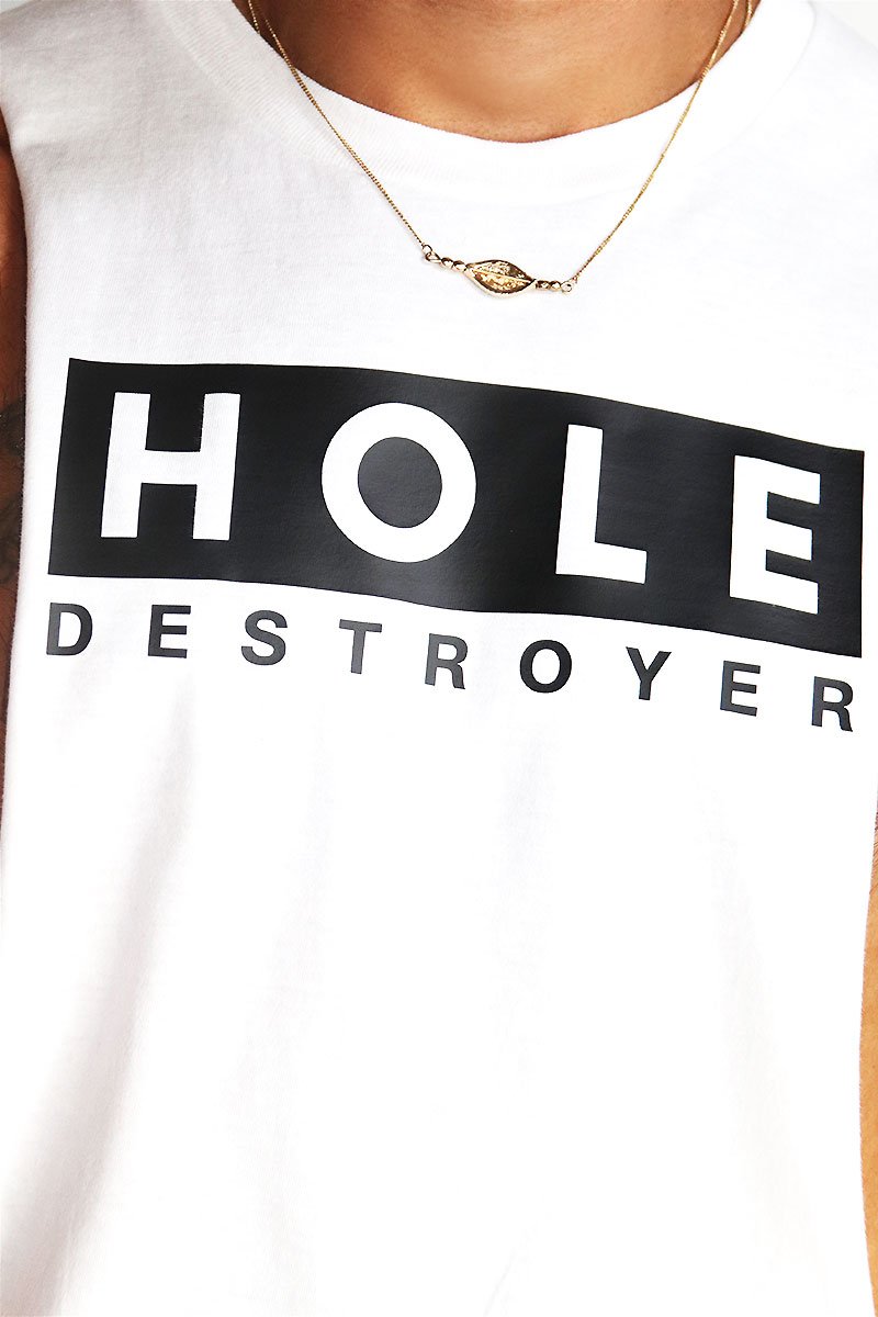 Hole Destroyer Low Arm Shredder Tank-White – Marek+Richard
